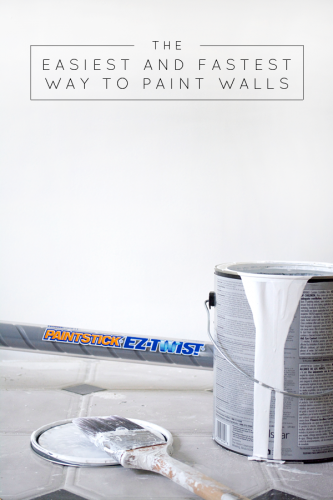 One Room Challenge Week 2 :: The Fastest and Easiest Way to Paint Walls ...