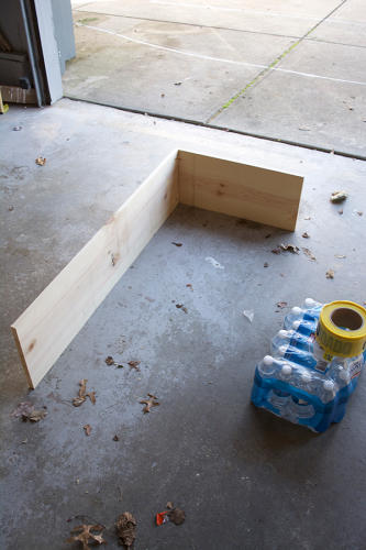 DIY Bookcase with Angled Shelves - BREPURPOSED