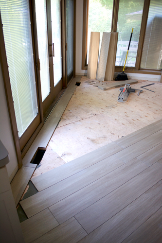 Installing Wood Look Tile + Tips from a Pro! - BREPURPOSED