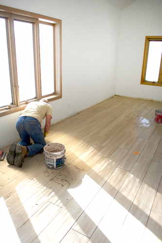 Installing Wood Look Tile + Tips from a Pro! - BREPURPOSED
