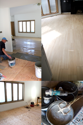 Installing Wood Look Tile + Tips from a Pro! - BREPURPOSED