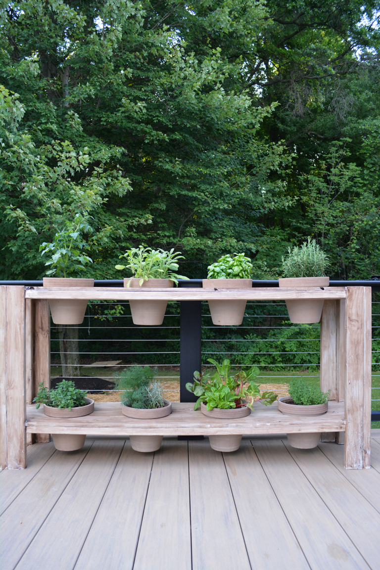 DIY Rustic Two Tier Herb Planter – Make House Cool