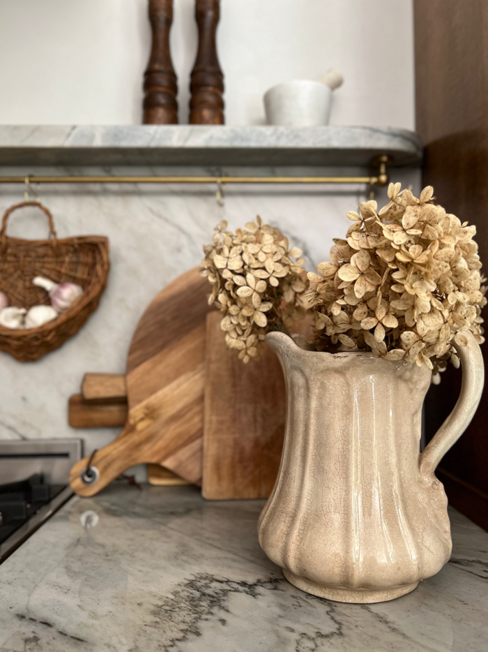 Our Modern European Kitchen Reveal with Wood Stained Cabinets - BREPURPOSED