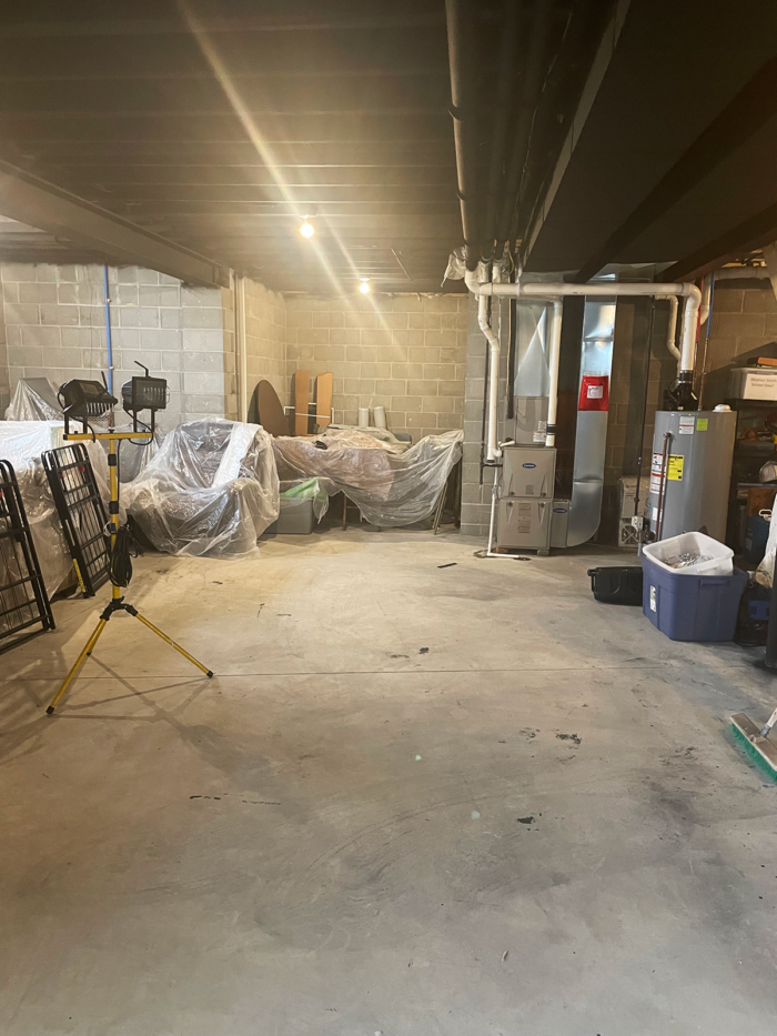 An English Pub Inspired Basement Renovation